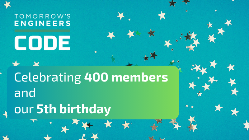 The Tomorrow's Engineers Code reaches key milestone